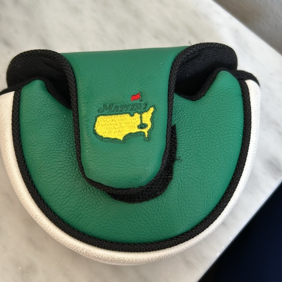Other | Rare Masters Golf Tournament Leather Putter Cover Augusta ...